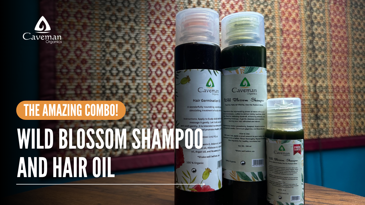 The Amazing Combo! Wild Blossom Shampoo and Hair Oil