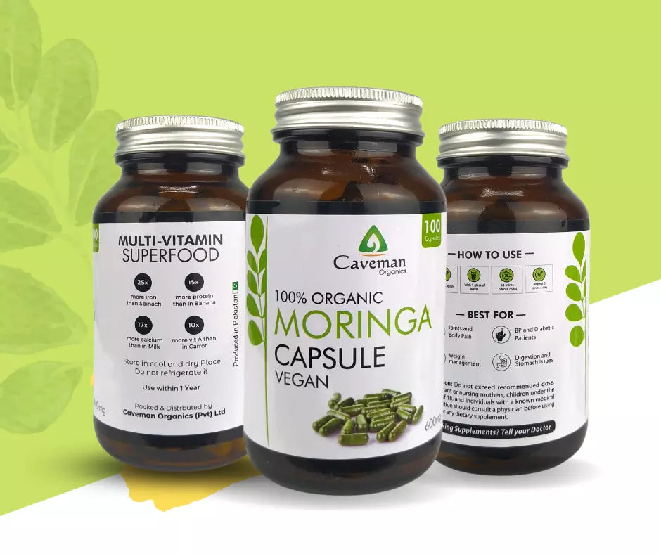Moringa Capsules 100 pcs